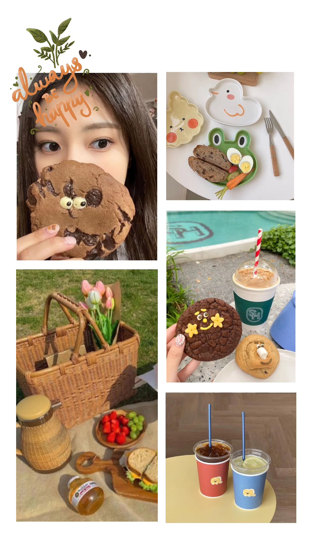 cute collages grid - CapCut