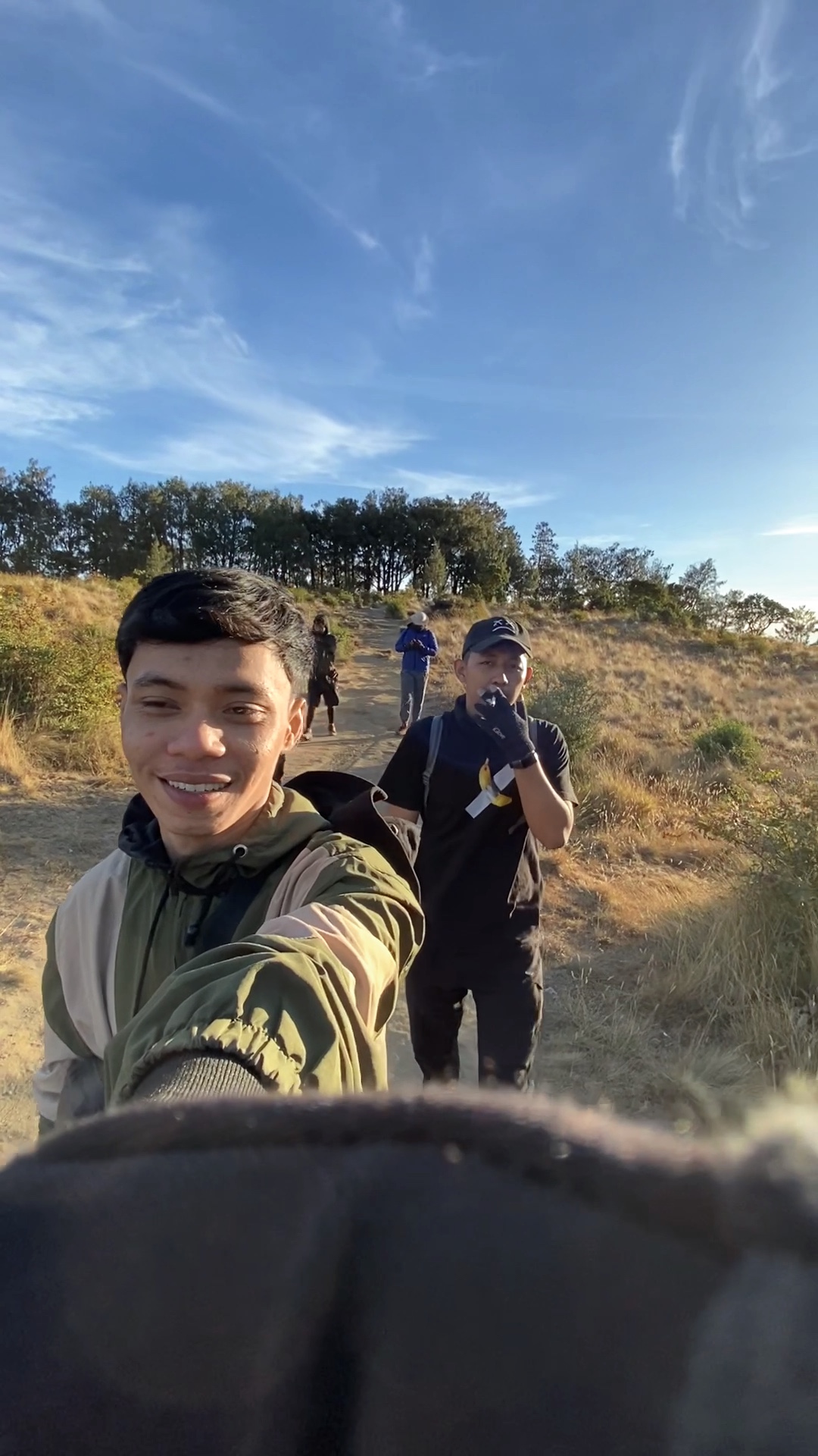 jj pendaki gunung - contoh video - template CapCut
