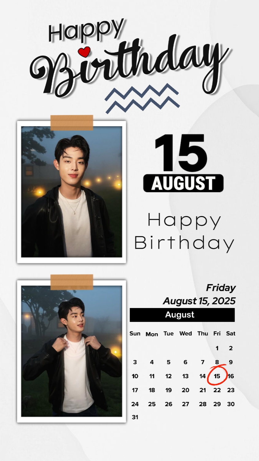 15 AUGUST BIRTHDAY - CapCut