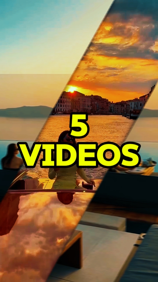 5 VIDEOS TRAVEL - video template by CapCut