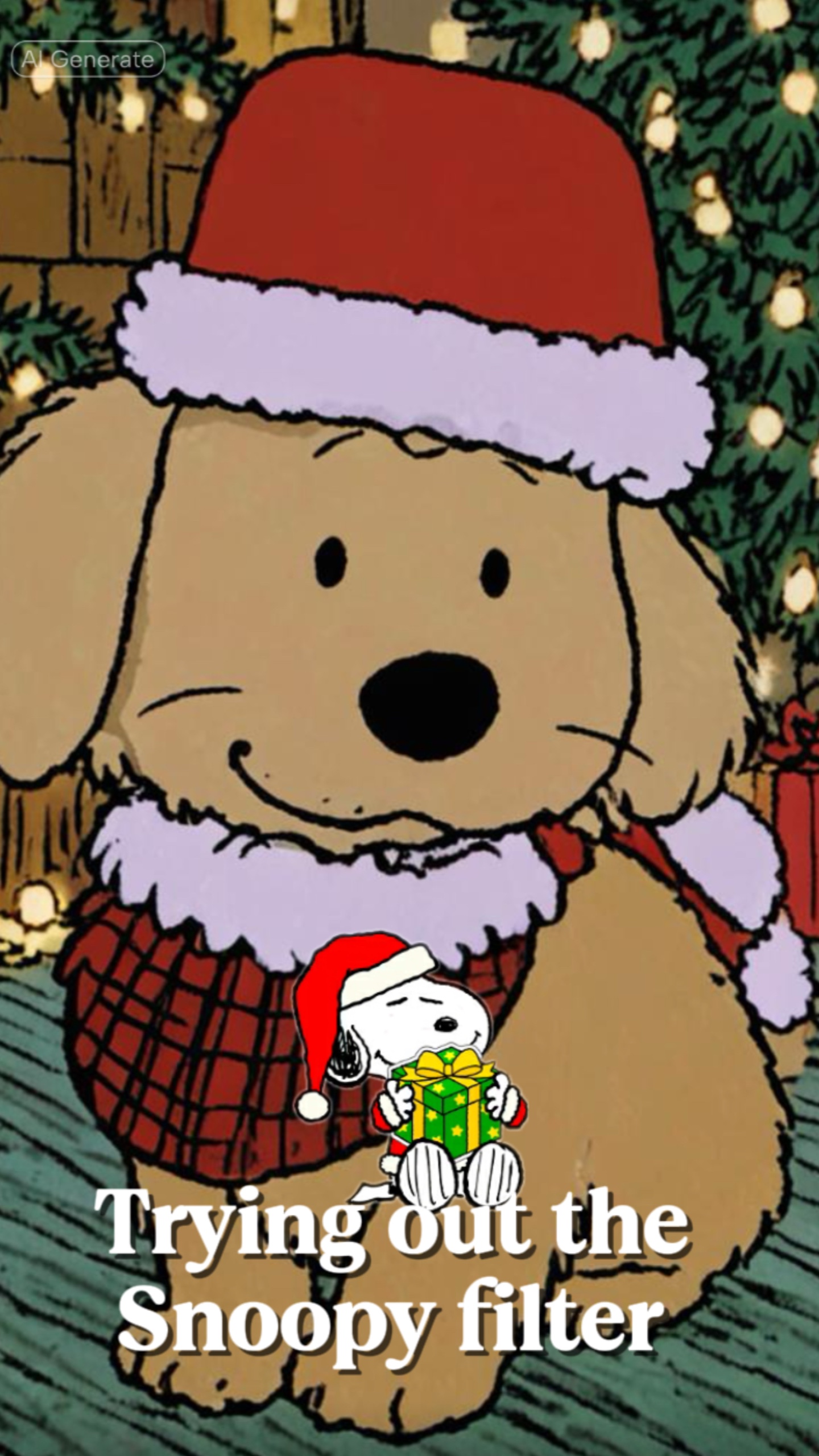 Snoopy Filter - video template by CapCut