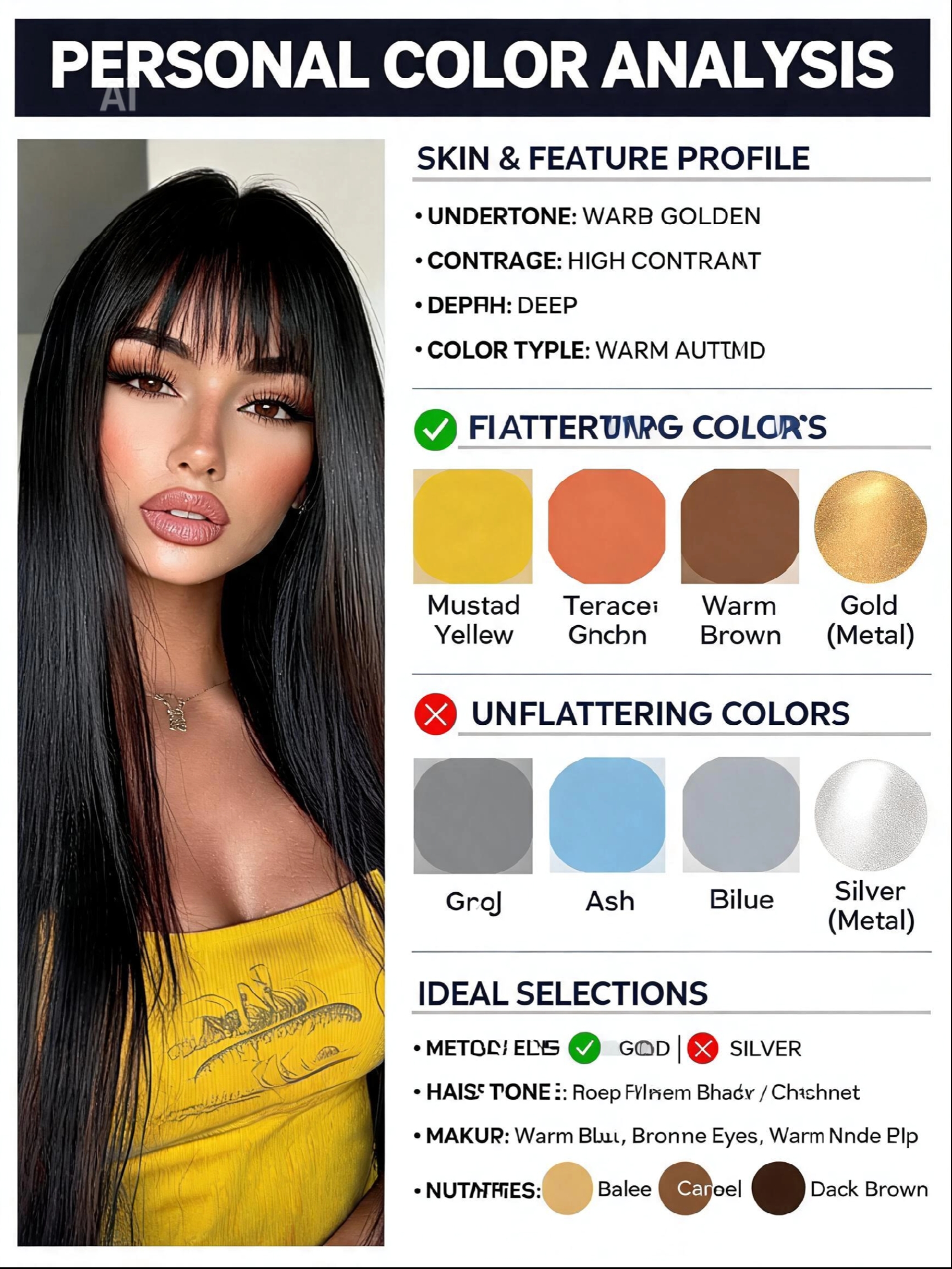 Color Analyses - video template by CapCut