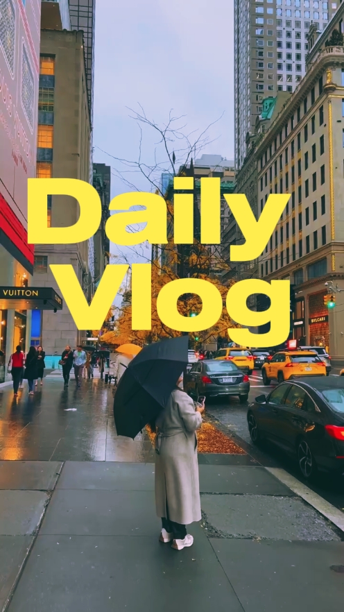 daily vlog - contoh video - template CapCut