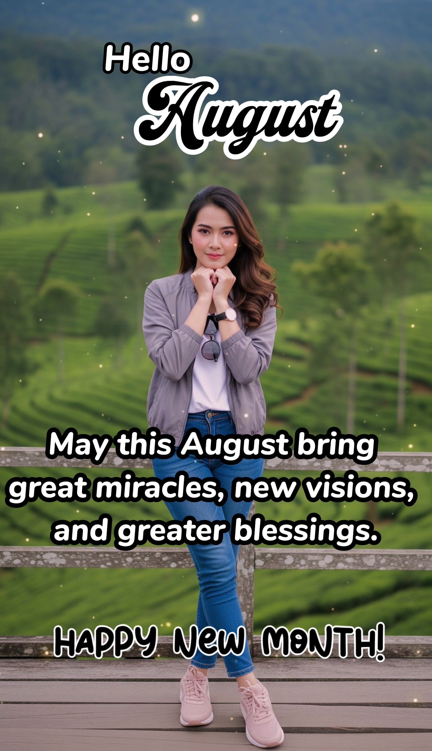 Hello, August - video template by CapCut