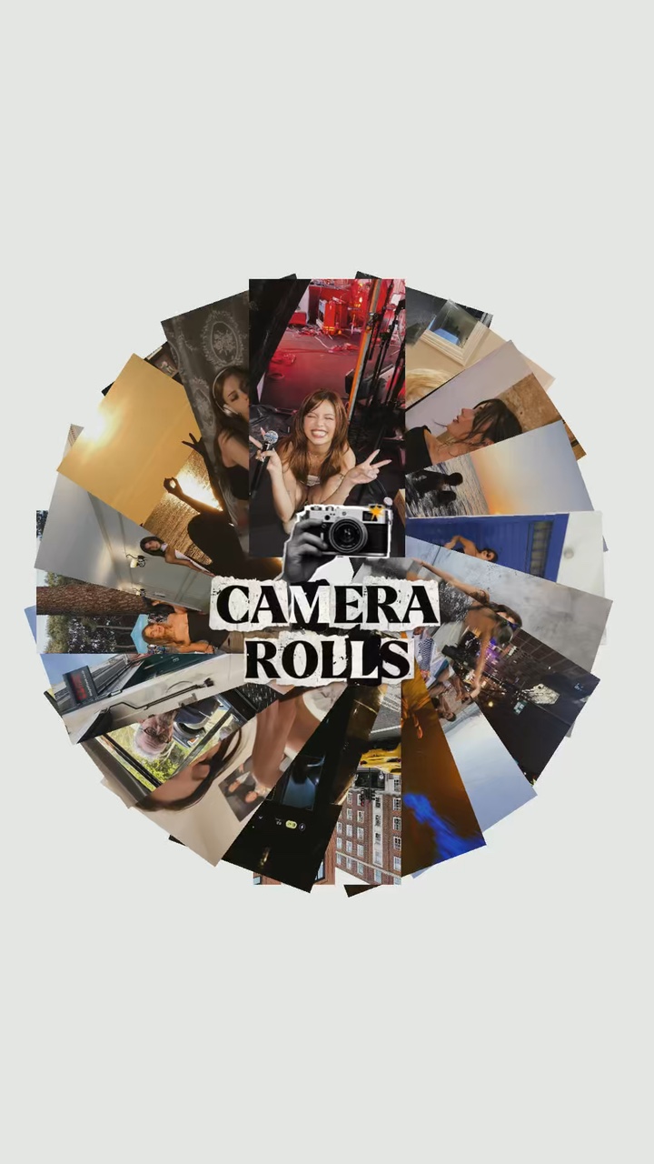 camera rolls - video template by CapCut