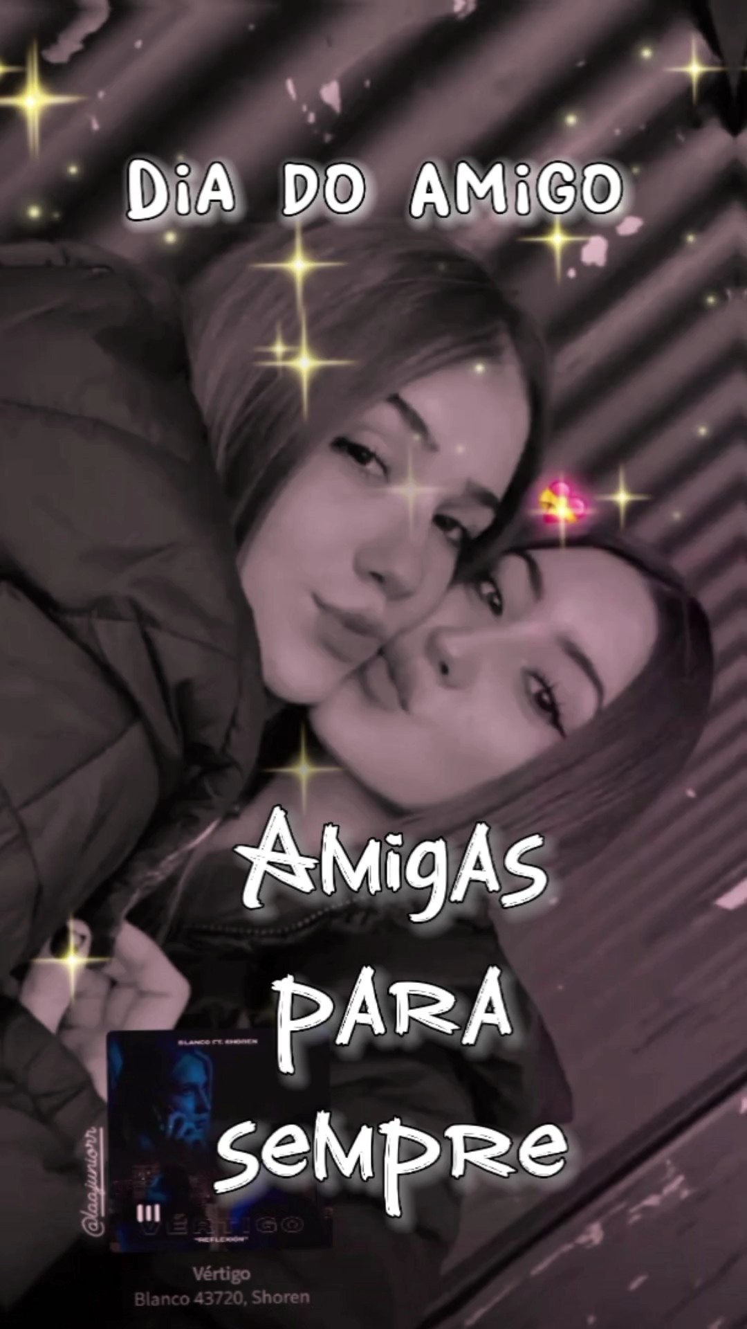 Feliz dia do Amigo - modelos CapCut