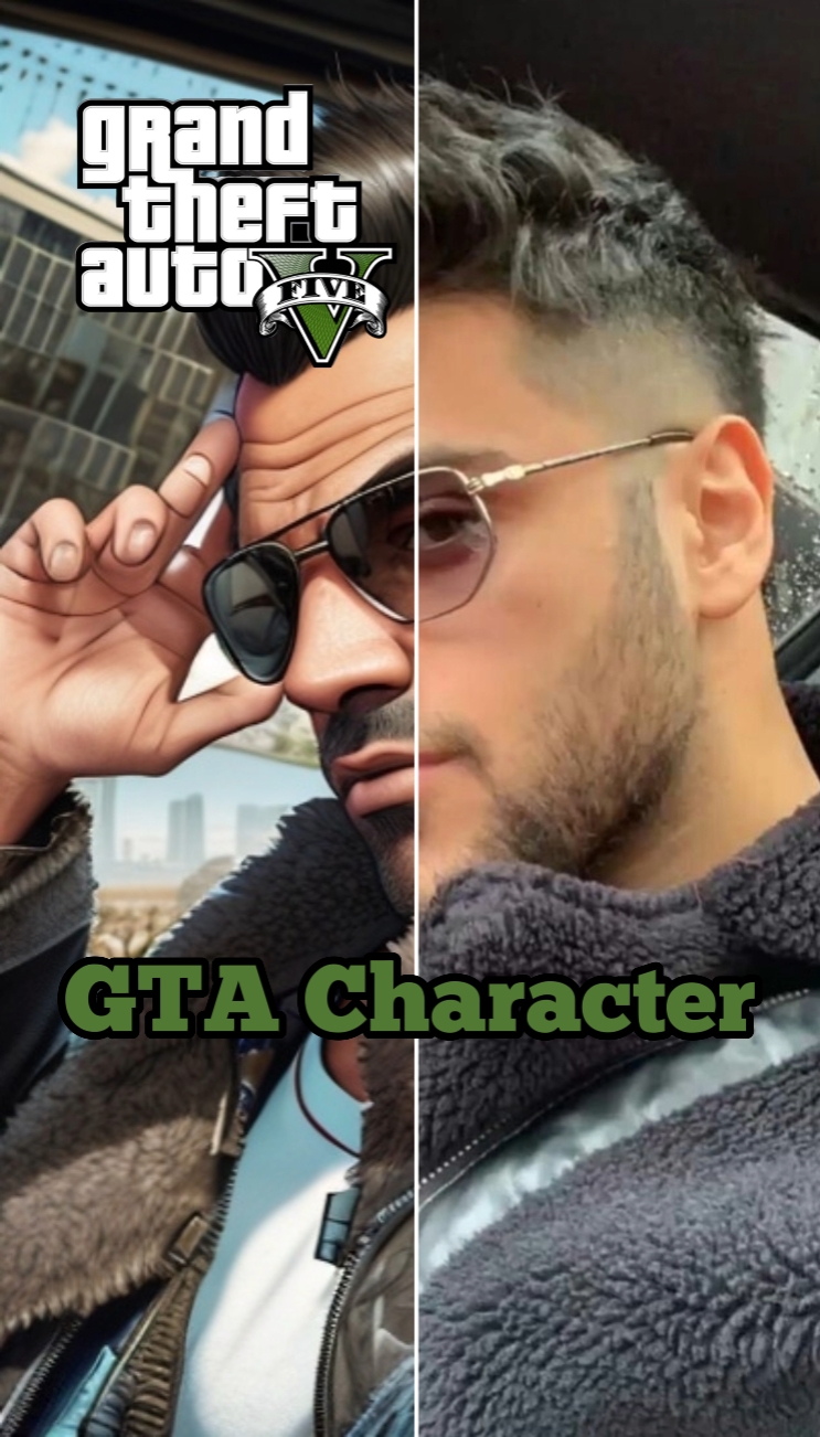 GTA Character - video template by CapCut