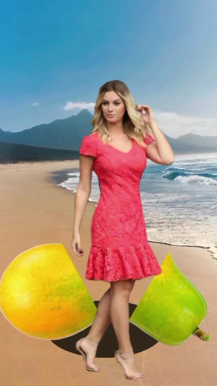 Fruta pera - modelos CapCut