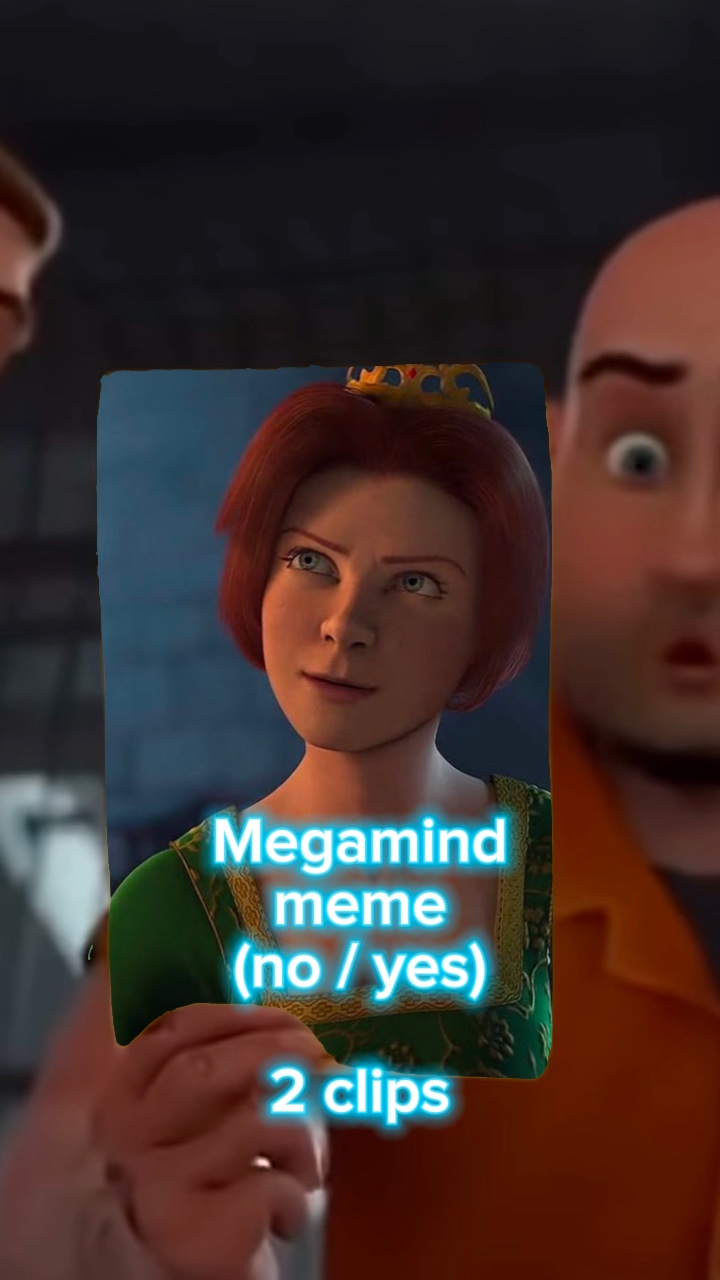 Megamind meme no/yes - video template by CapCut