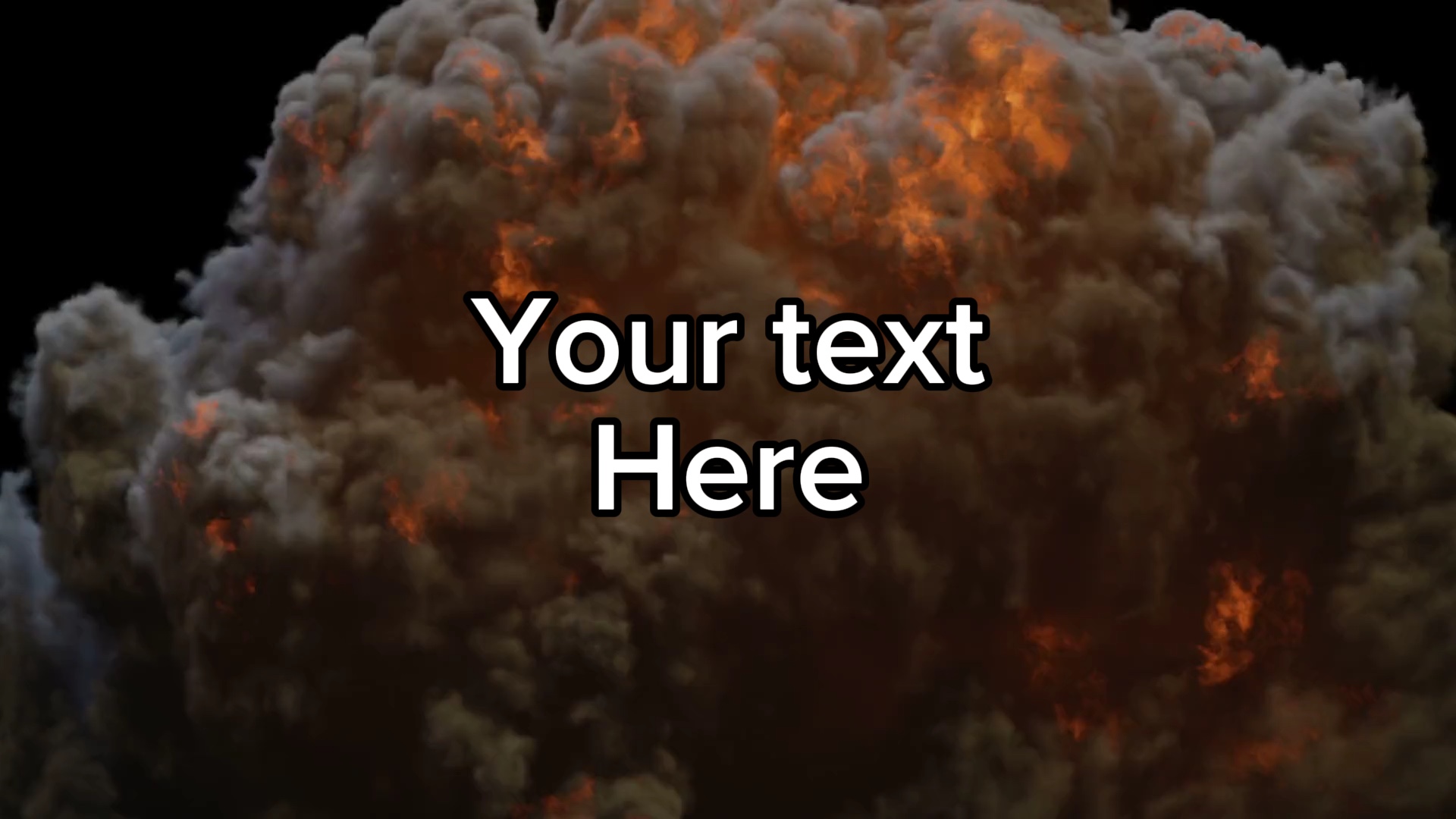 Explosion meme - video template by CapCut