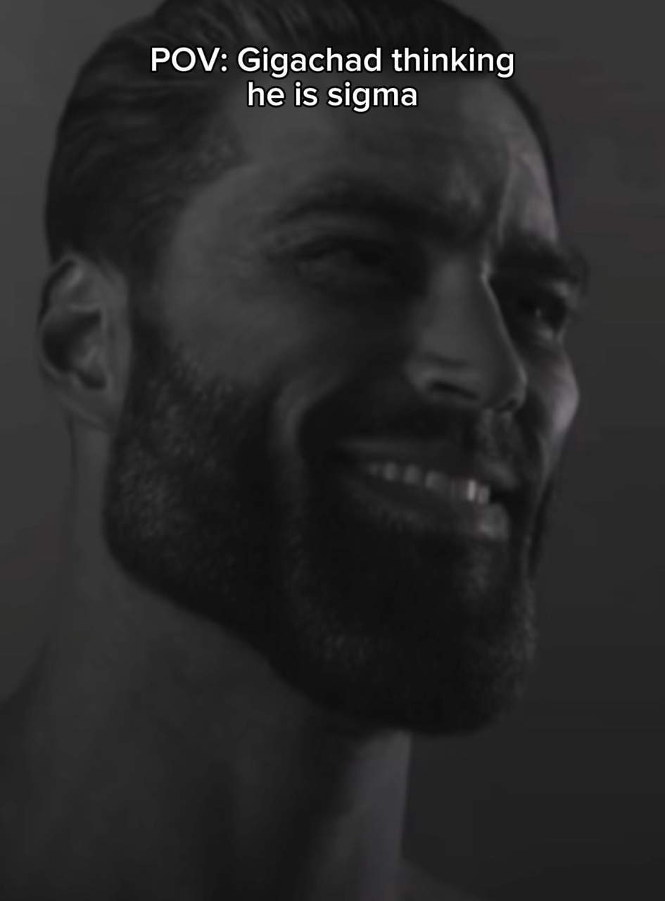 Gigachad Sigma Meme - video template by CapCut