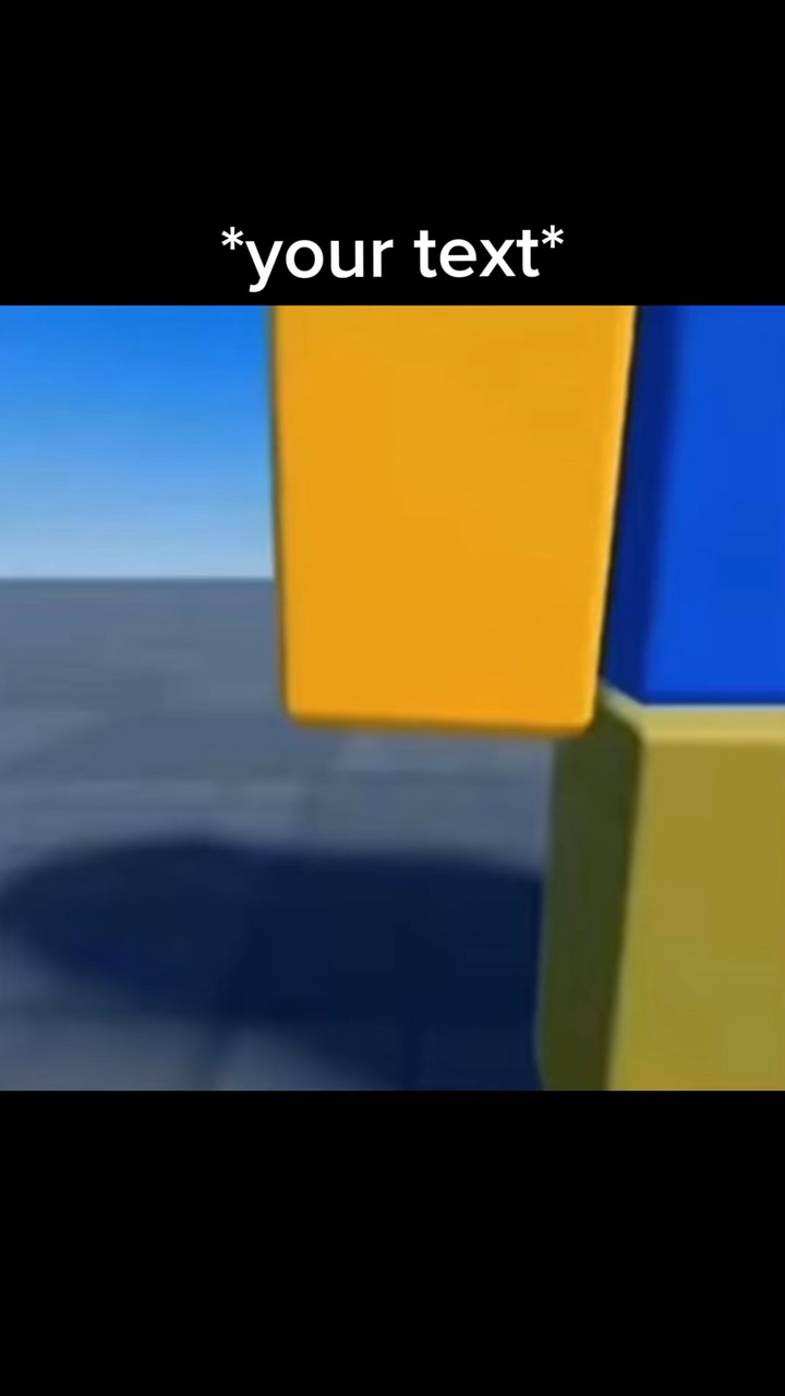 Roblox meme - video template by CapCut