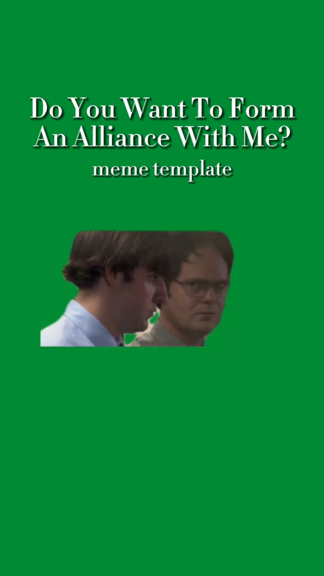Form An Alliance? - video template by CapCut