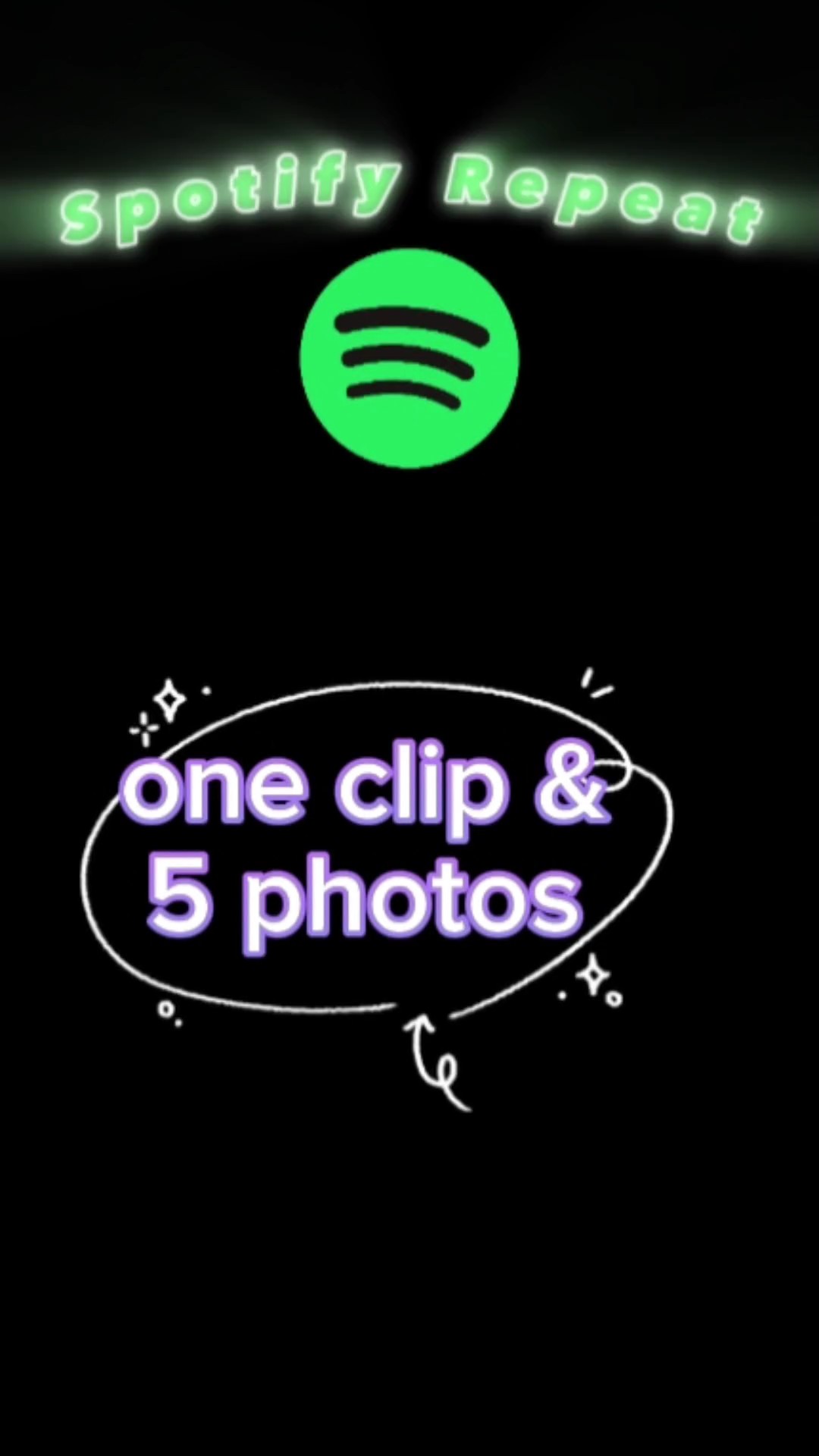 Spotify Repeat - video template by CapCut