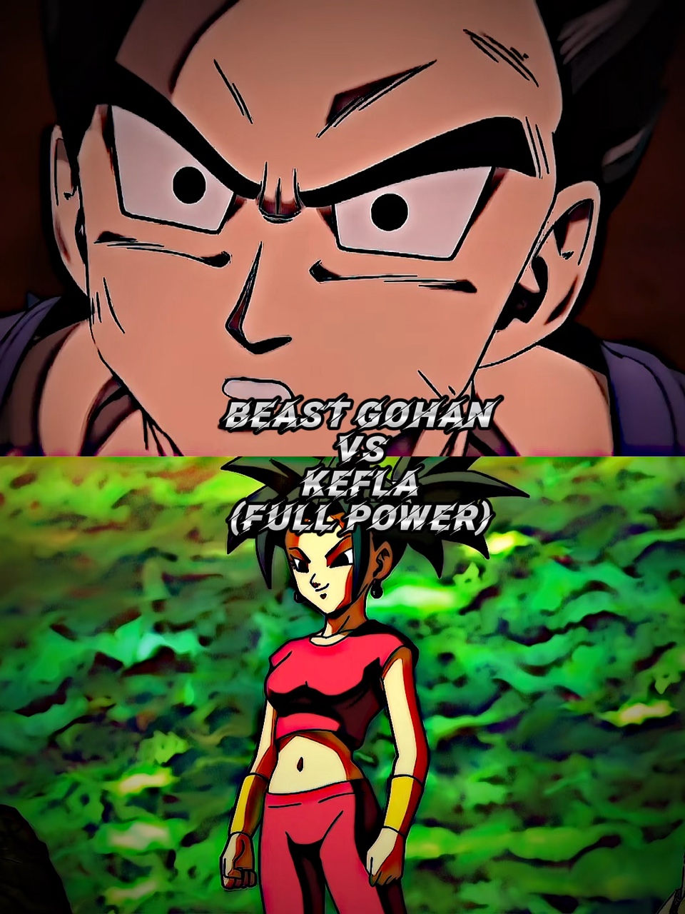 Gohan vs Kefla - video template by CapCut