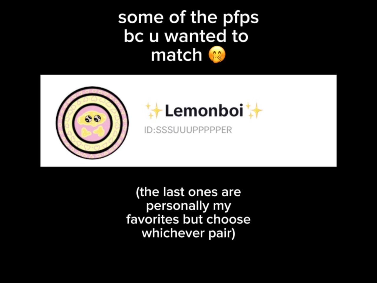 matching pfps >:) - video template by CapCut