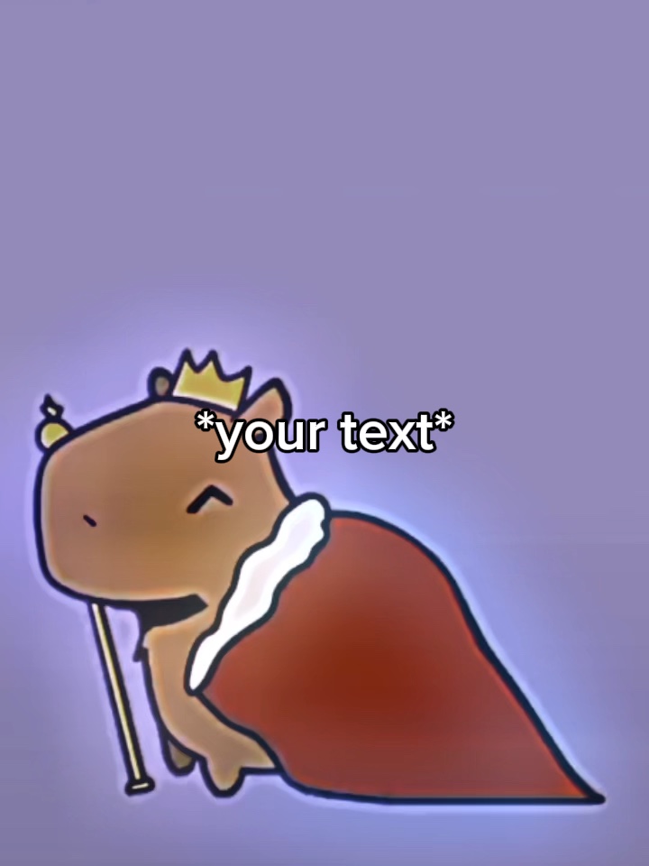 Capybara meme - video template by CapCut